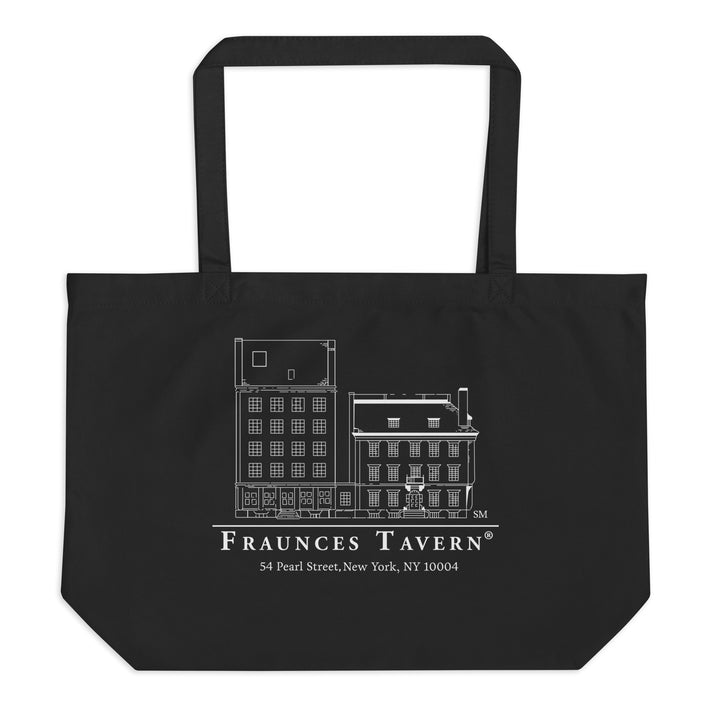 Large organic tote bag – Fraunces Tavern